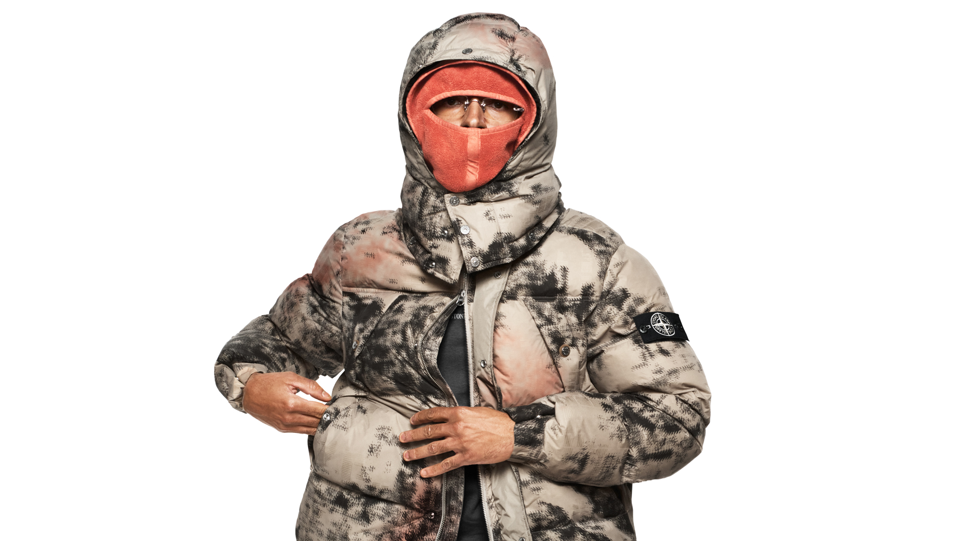 Stone Island シーズンプリント | アースマッピングカムフラージュ