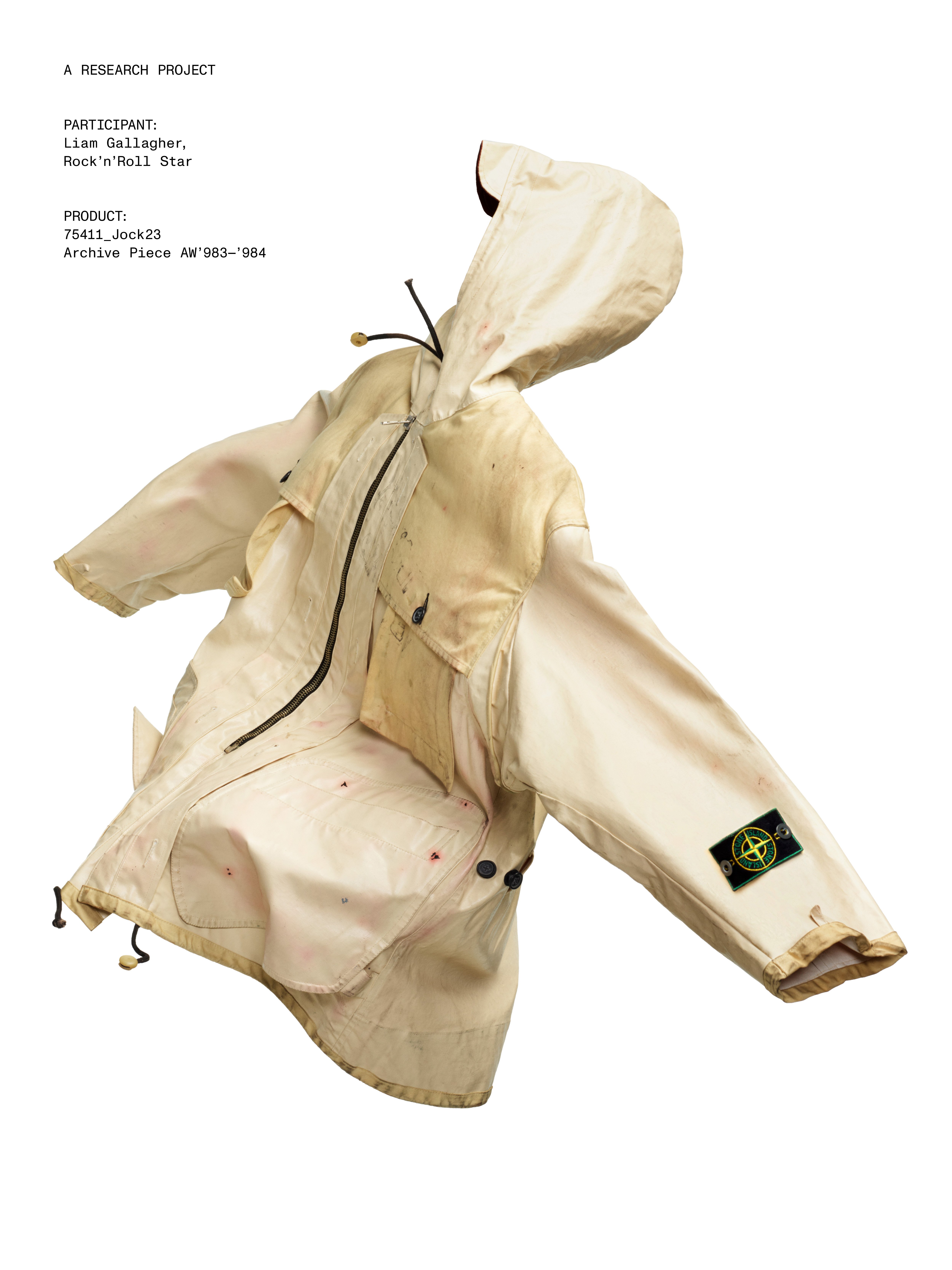 Liam Gallagher for Stone Island Autumn_Winter '024-'025